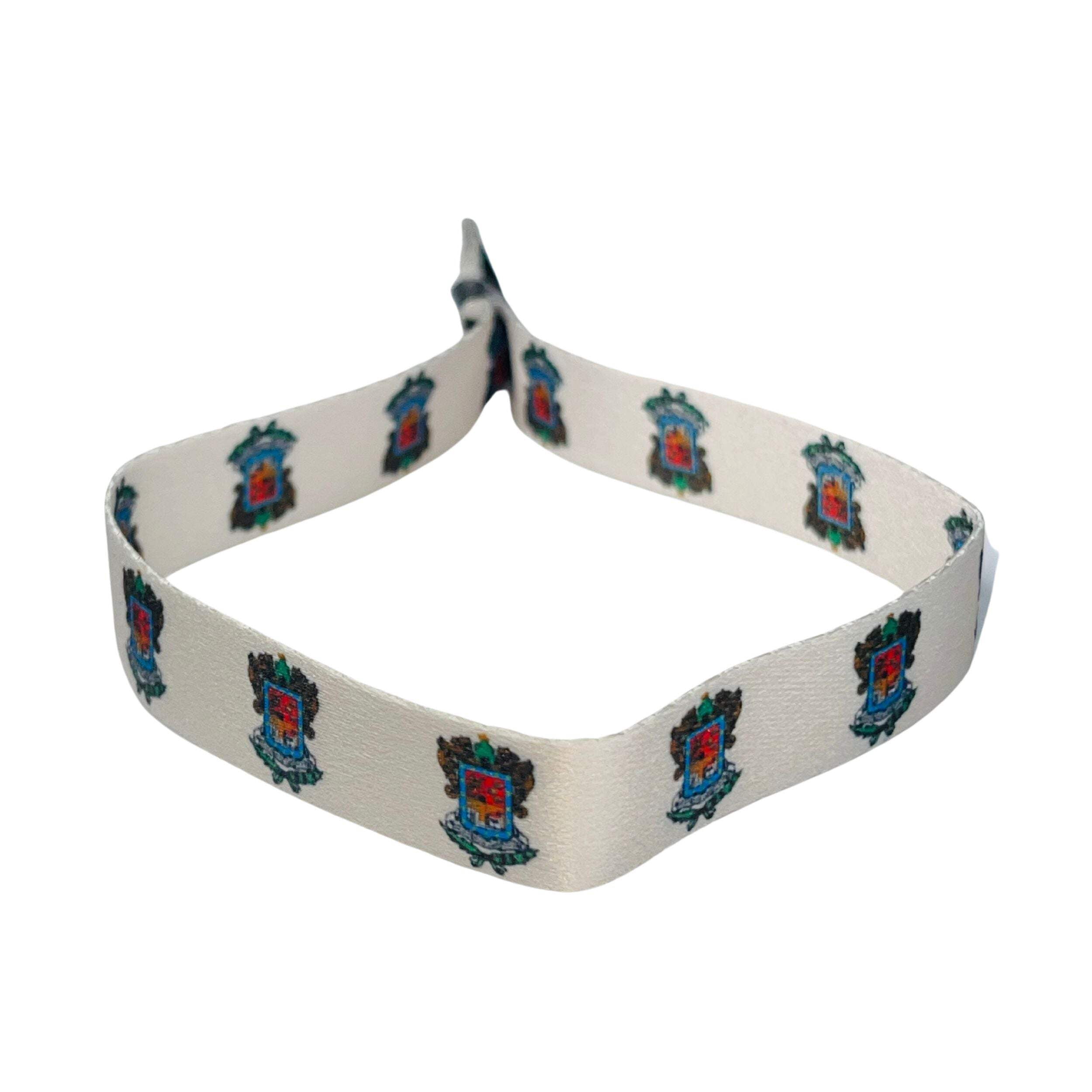Woven Wristband - Shield of Michoacán - Mexico - P2557 | Fabric ...