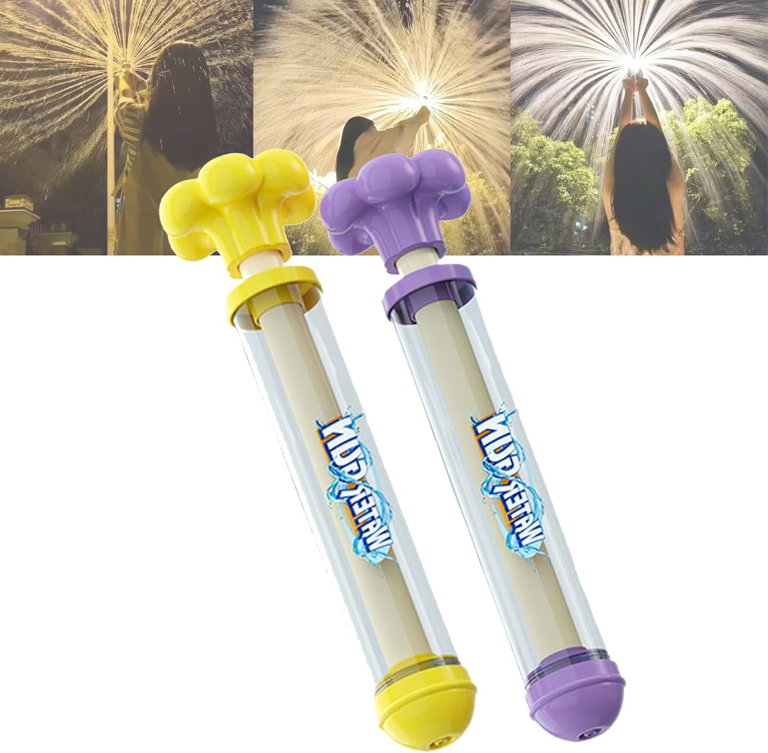 WovenWink 2PC Firework Water Gun, Romantic Firework Style Water Spray ...