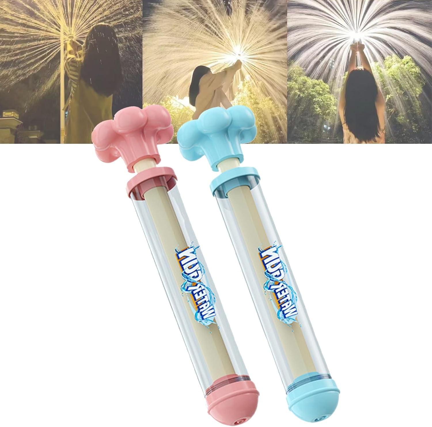 WovenWink 2PC Firework Water Gun, Romantic Firework Style Water Spray ...