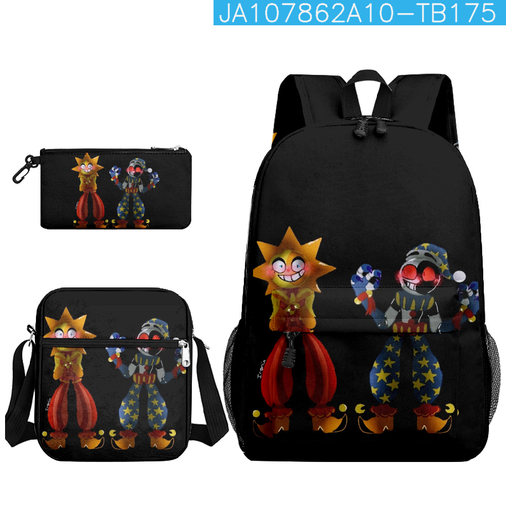 WovenWink 3PC Five Nights at Freddy's School Backpacks Crossbody Bags ...