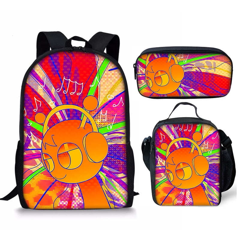 WovenWink 3PC Sprunki Backpacks Sprunky Lunch Pack Sprunky PenciI Bag ...