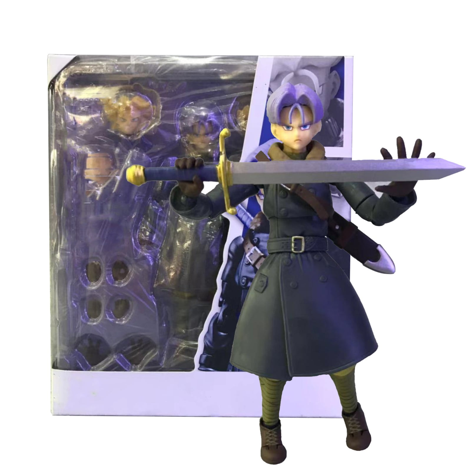 WovenWink Dragon Balls Trunks Action Figures, 5.1" Multicolor Trunks ...