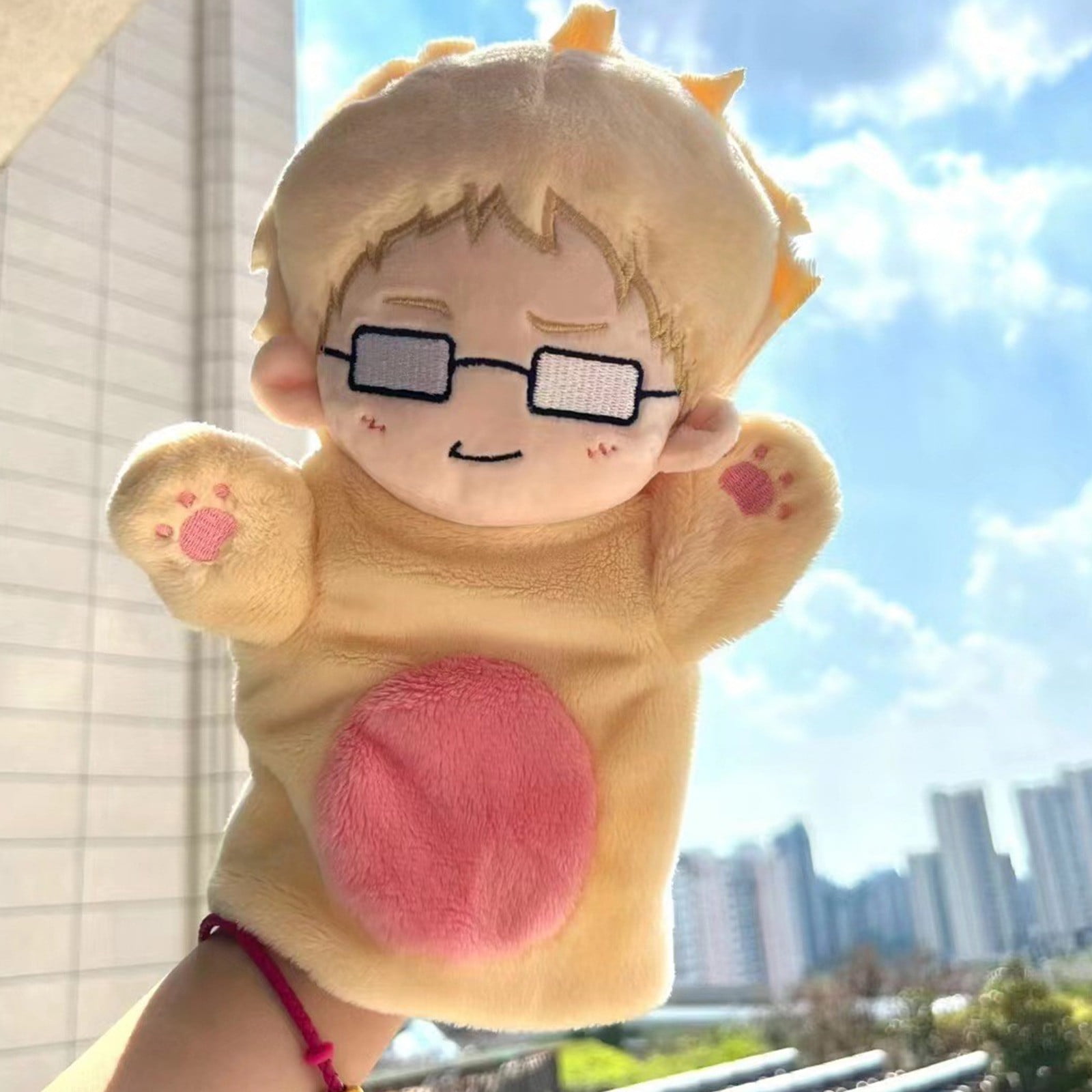 WovenWink Haikyu!! Hand Puppet Plush Toys, 7.87" Haikyuu Manga Kei ...