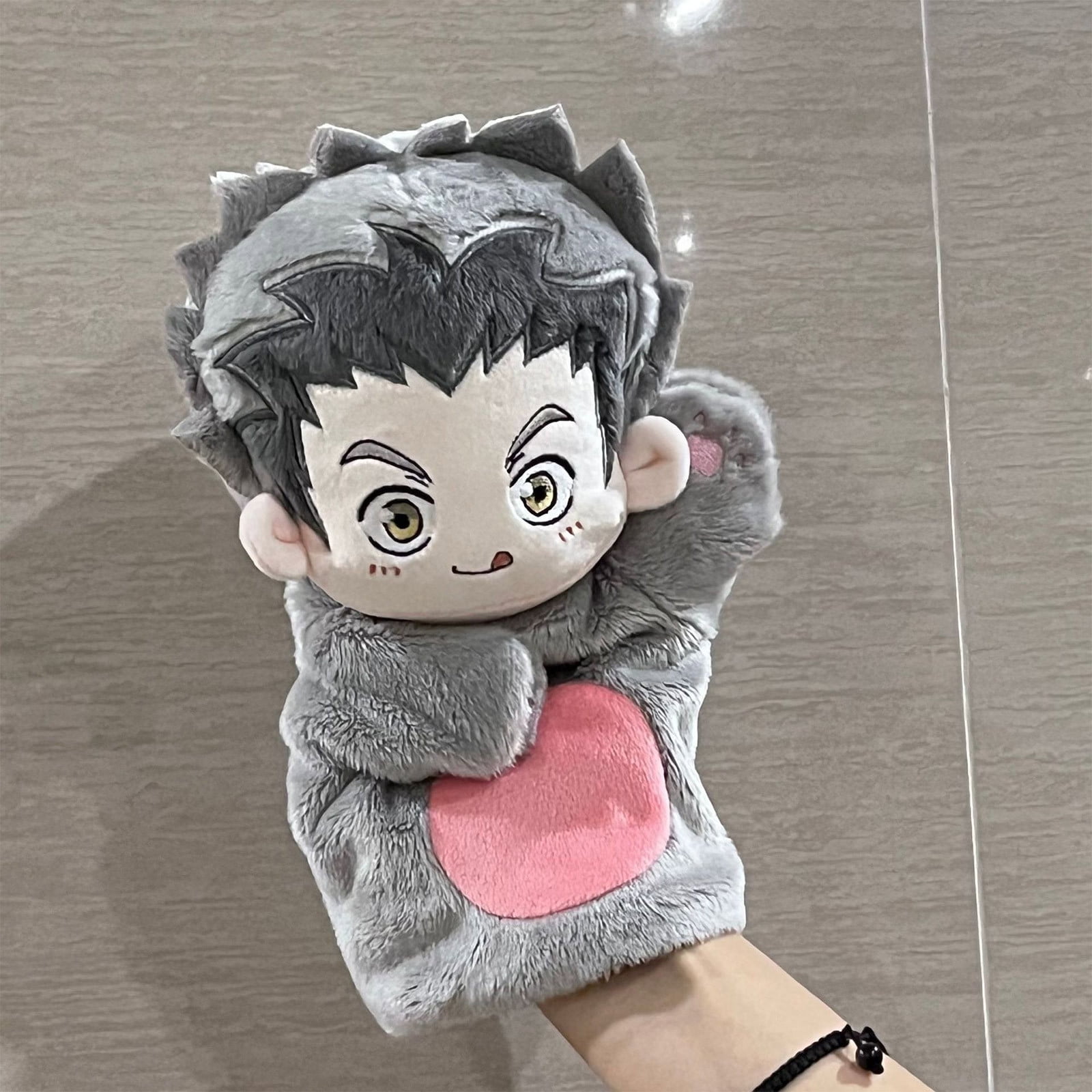 WovenWink Haikyu!! Hand Puppet Plush Toys, 7.87" Haikyuu Manga Kotaro ...