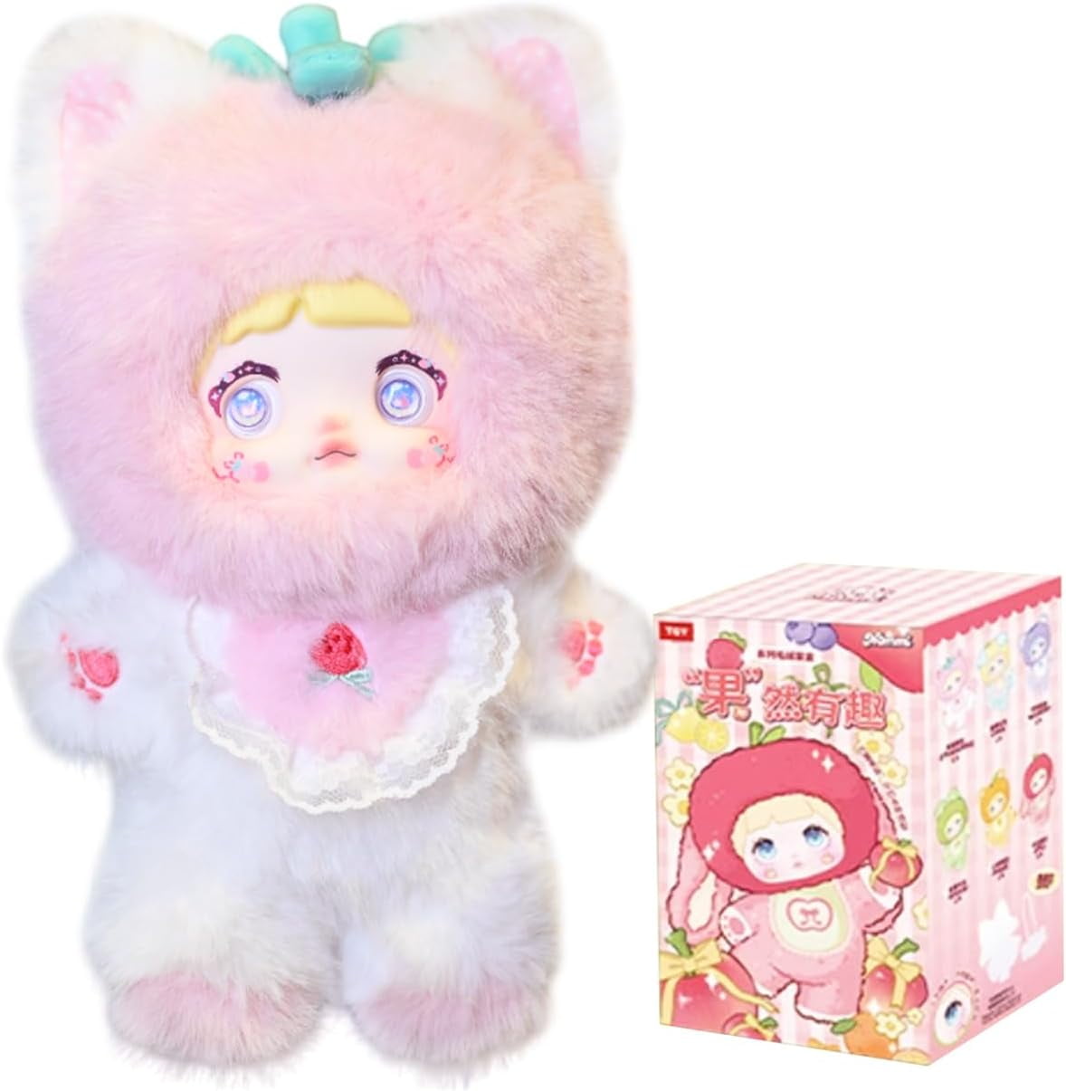 WovenWink Plush Blind Box, Kawaii Nommi Fruit Series, Multicolor Nommi ...