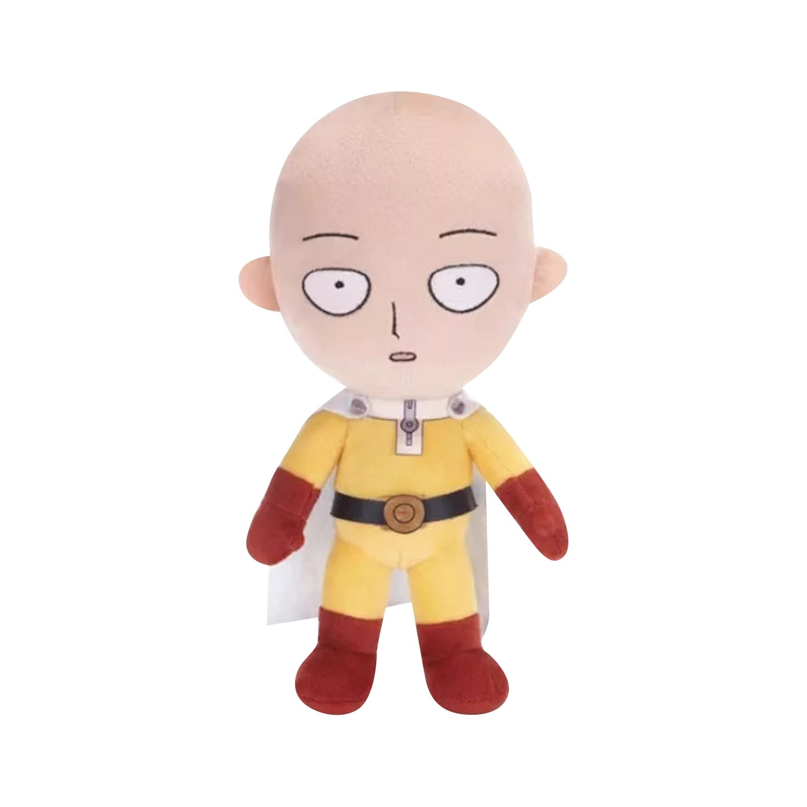 WovenWink Standing Saitama Plush Toys, 7.87" Yellow One Punch Man ...