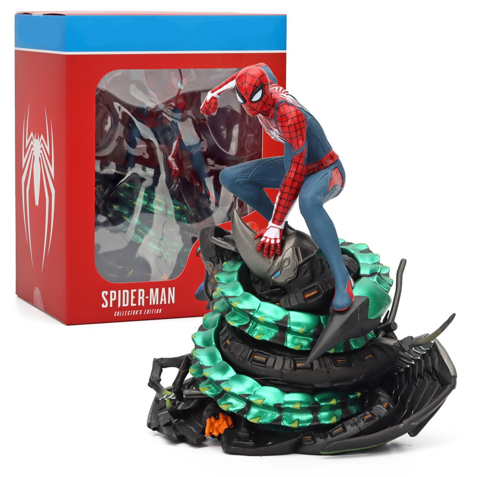 WovenWink Superhero Action Figures, 7.48" Spiderhero Stepping Rhino ...