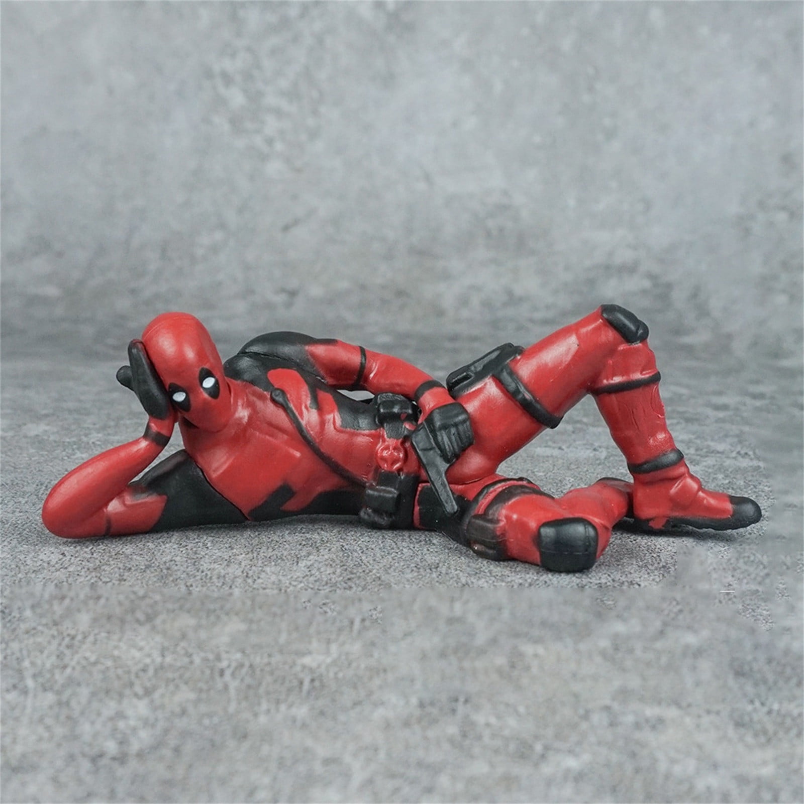 WovenWink Superhero Deadpool Action Figures, 3.9" Red Black Deadpoo ...