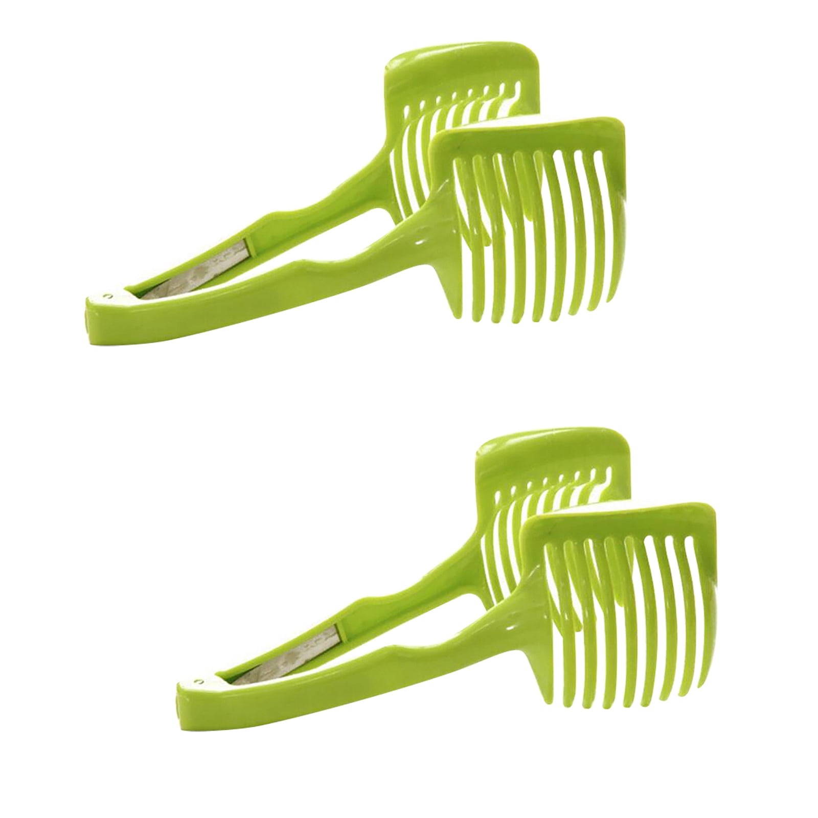 Wovilon 2Pc Handheld Circular Fashion Lemon Slices Tomato,Hand Held ...