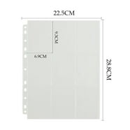 Black Duck Trading Card Protector Sheets 9 Pocket Pages Hold 450 Cards ...