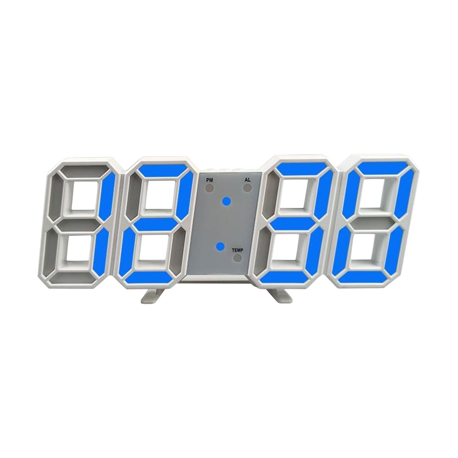 Wovilon 3D Smart Stereo Alarm Clock Led Clock Temperature Clock Korean ...