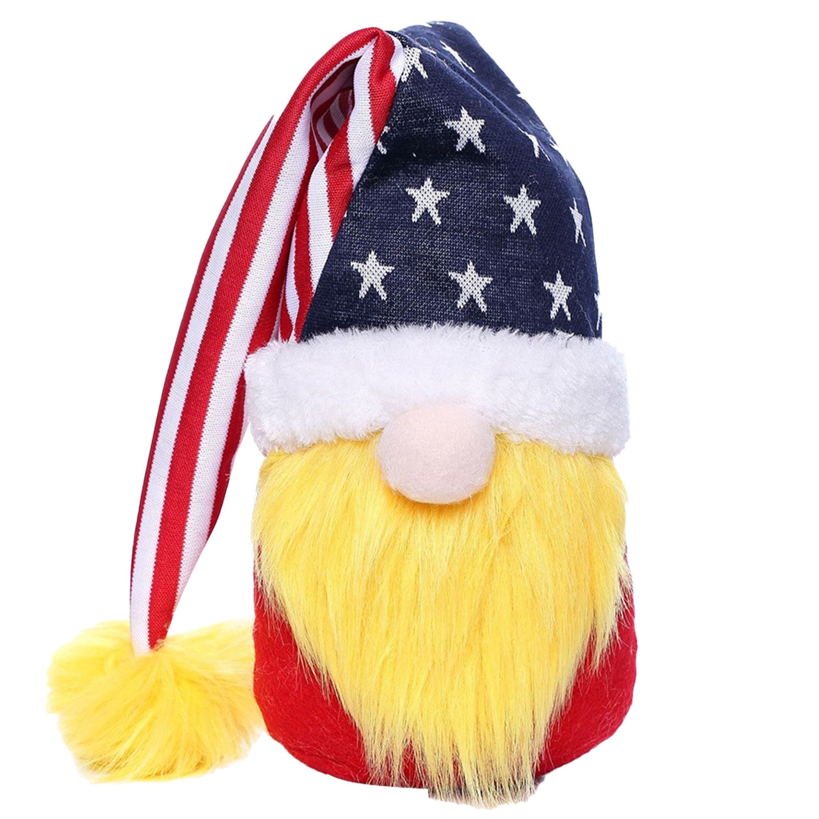 Wovilon 4Th Of July Patriotic Gnome Plush Elf Decorations Independence ...