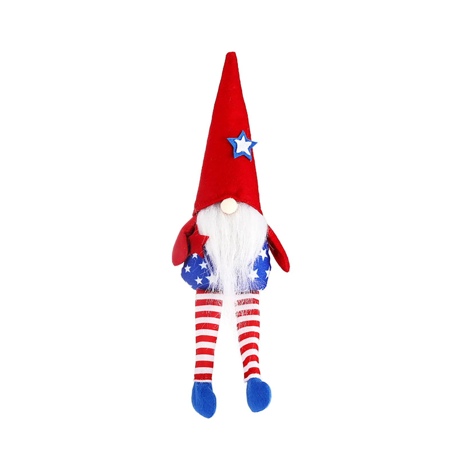 Wovilon 4Th Of July Patriotic Gnome Decorations, Handmade Mr & Mrs Usa ...