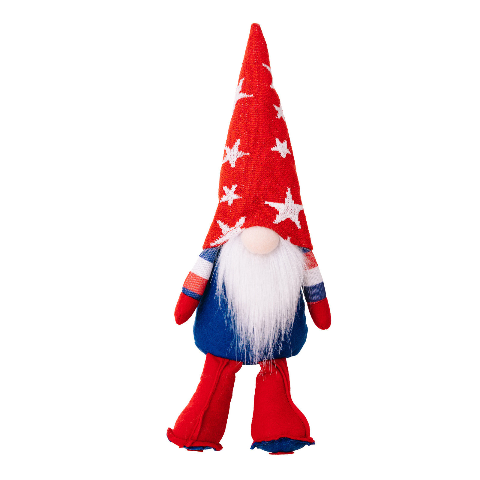 Wovilon 4Th Of July Patriotic Gnome Plush Elf Decorations Independence Gnome Doll Handmade ...