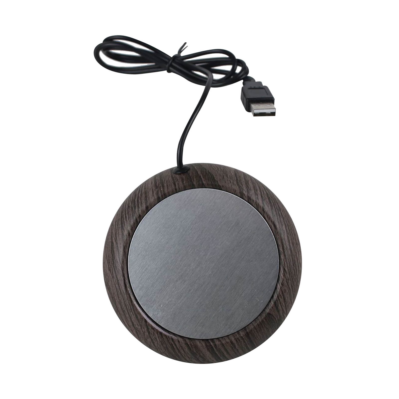 Wovilon 5W Compact Popular Mug Heater Usb Heating Cup Mat Base Metal ...