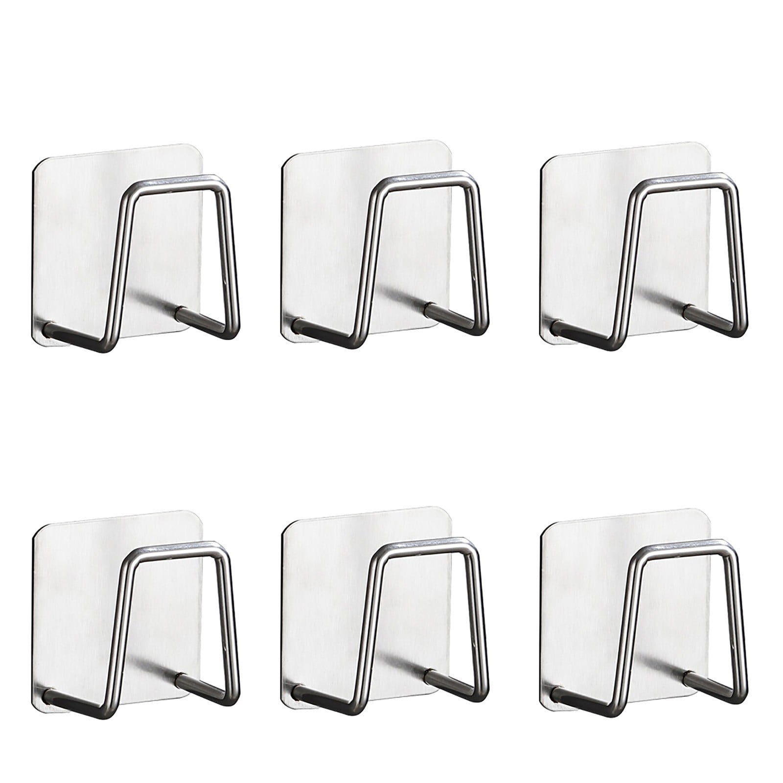 Wovilon 6pc Cotton Rack Storage Rack Kitchen Sink Box Sponge Rack ...