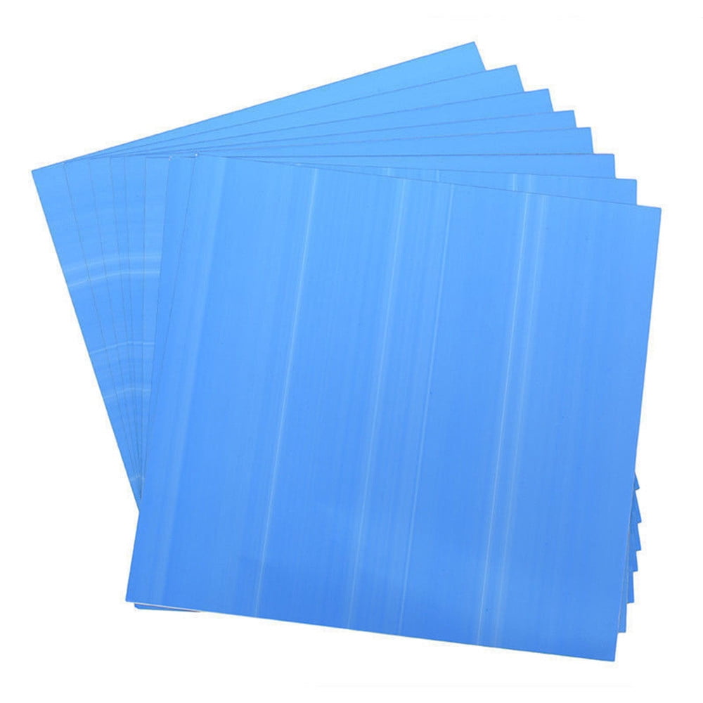 Wovilon 9Pc Mirror Tile Wall Sticker Square Self Adhesive Room Decor ...