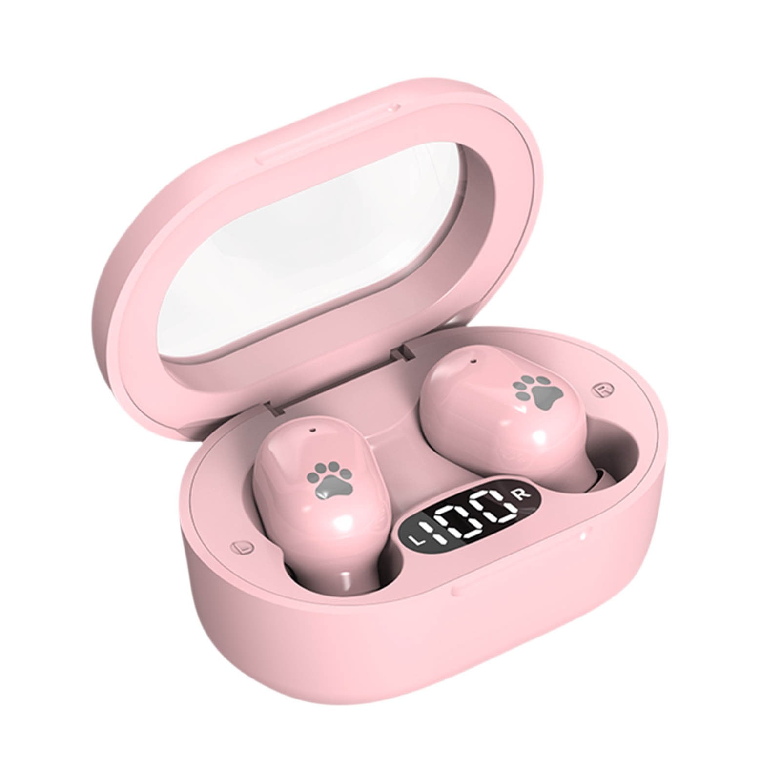 Wovilon Bluetooth Earbuds With Charging Case Large Battery Long ...