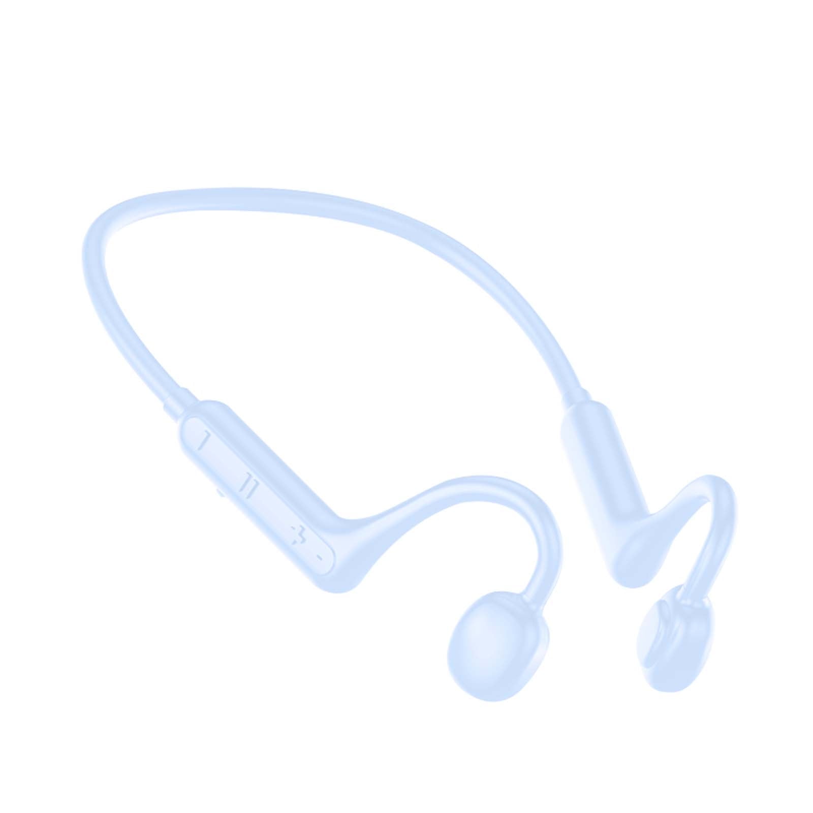 Wovilon Bone Conduction Headphones, Neckband Bluetooth Earphones ...