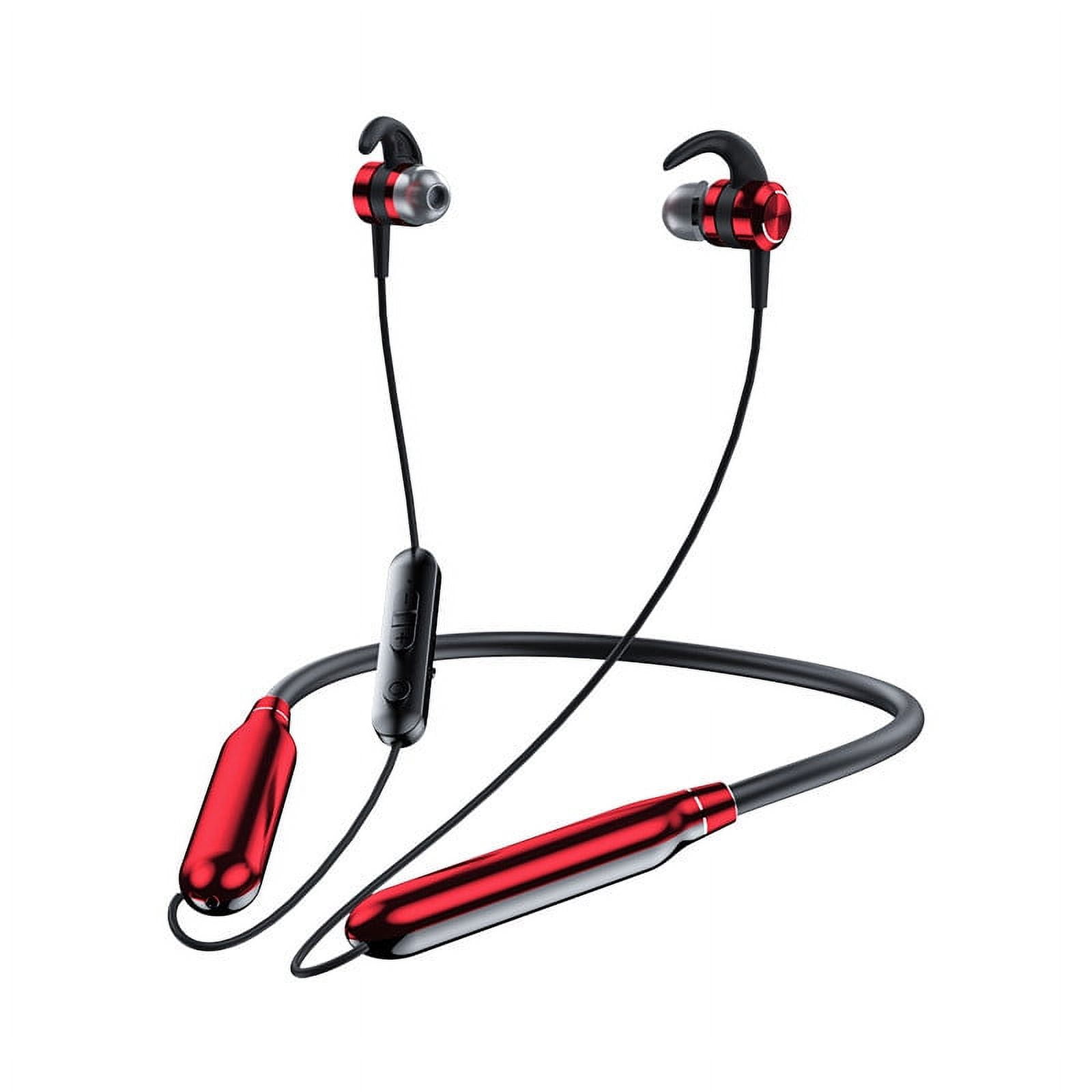 Wovilon Bt 5.1 Neckband Headphones, Around The Neck Bluetooth ...
