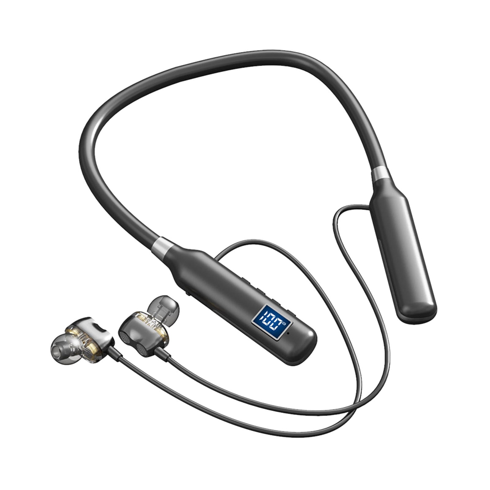 Wovilon Bt 5.3 Neckband Headphones, Around The Neck Bluetooth ...