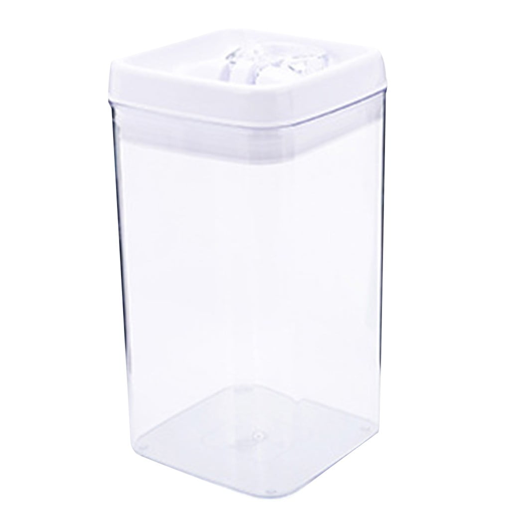 Wovilon Clear Plastic Airtight Food Storage Container - Walmart.com