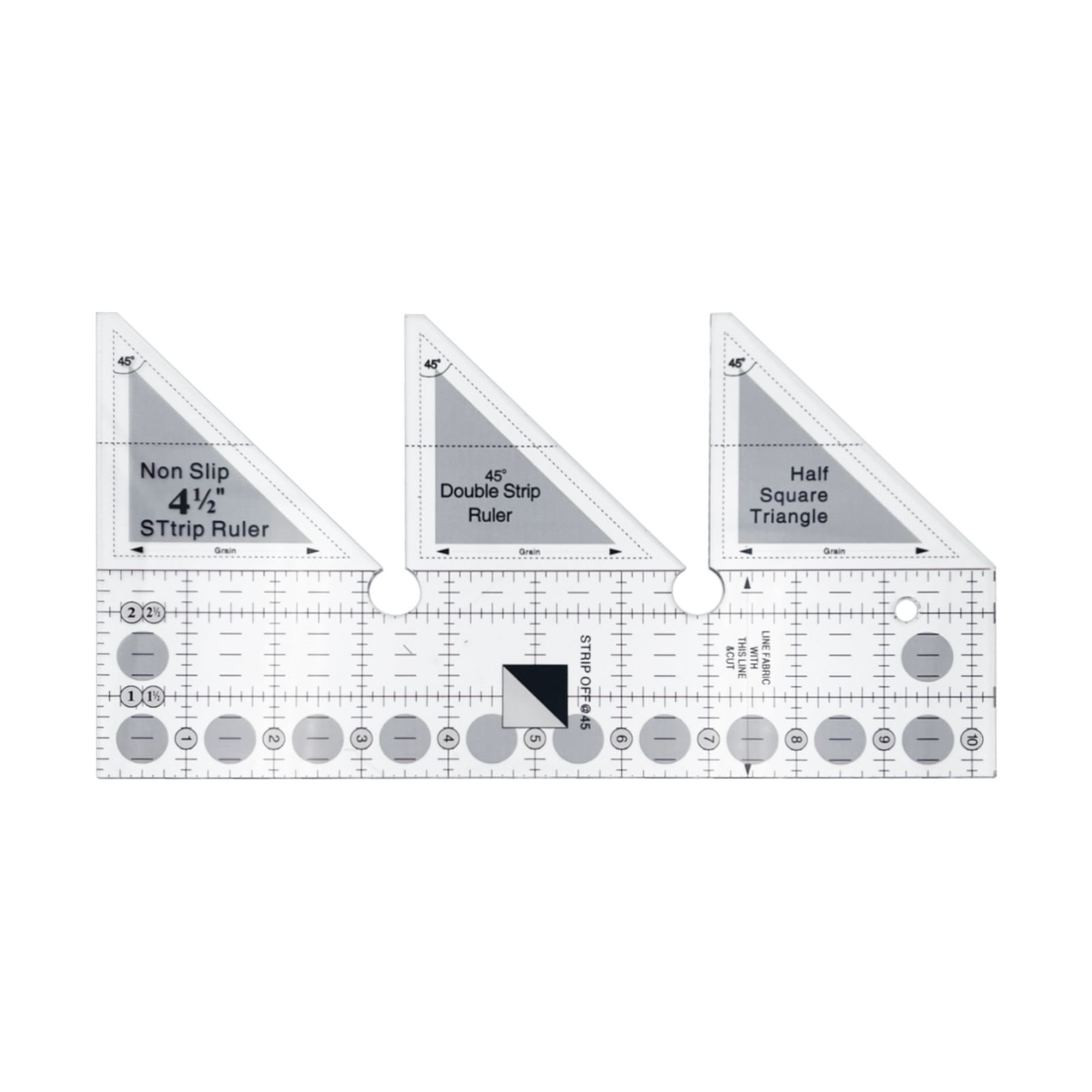 Wovilon Creative Ruler Clothing Design Ruler Acrylic Ruler Hand Sewing ...
