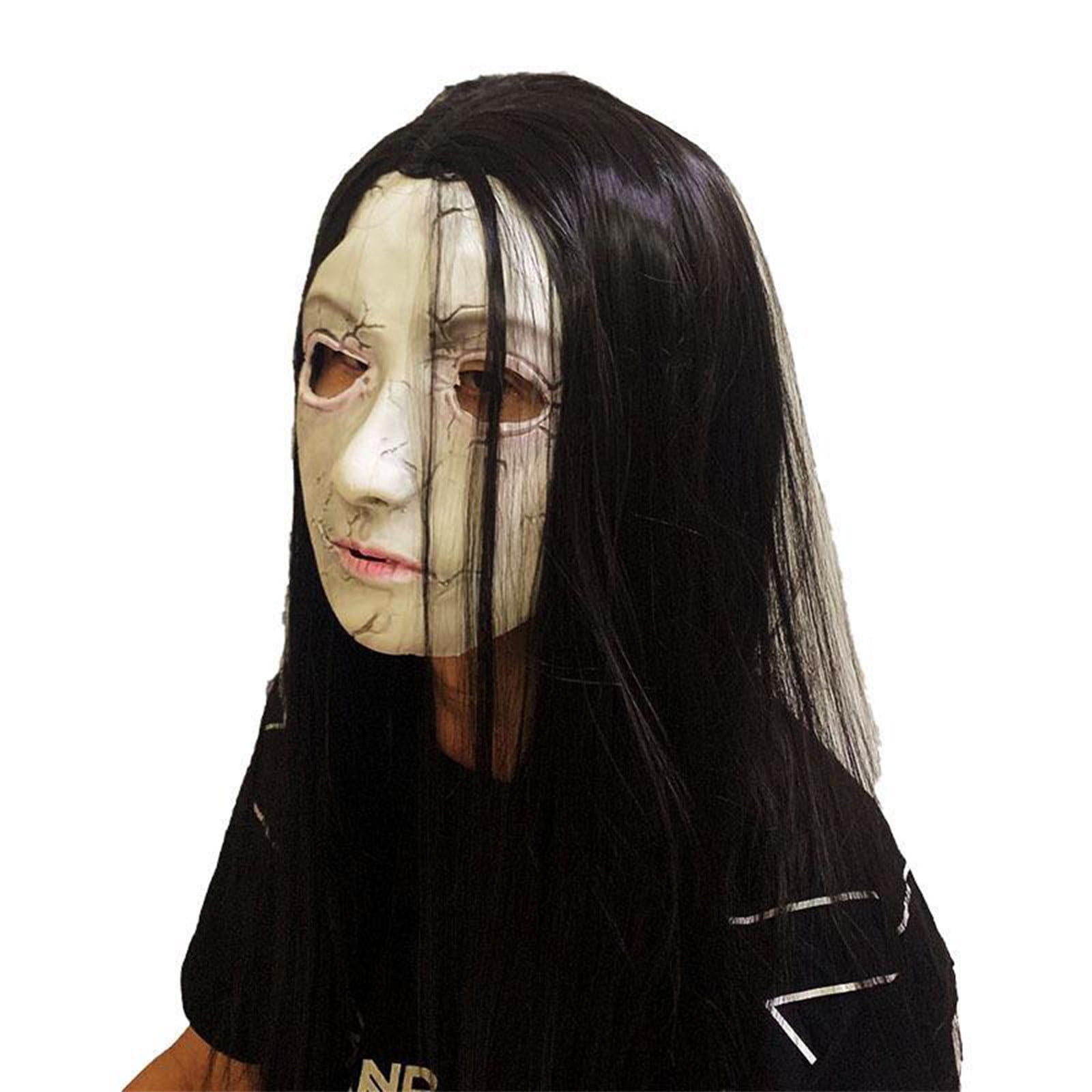 Wovilon Creepy Mask, Scary Masks for Man Women, Creepy Halloween Mask ...