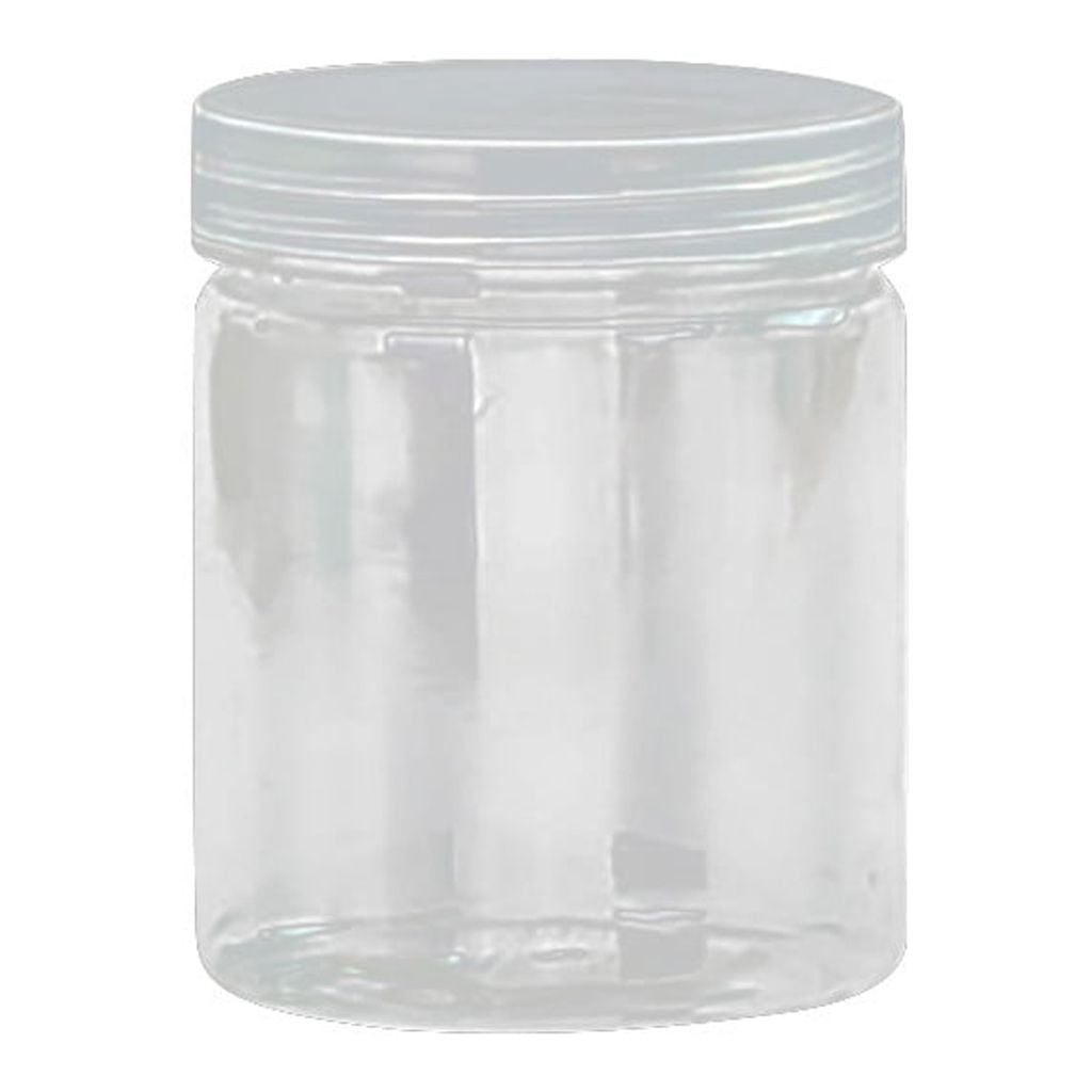 Wovilon Cylinder Grain Storage Tank, Clear Plastic Jar, Transparent ...