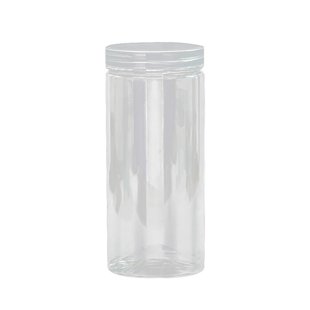 Wovilon Airtight Round Sealable Kitchen Storage Container, Clear ...