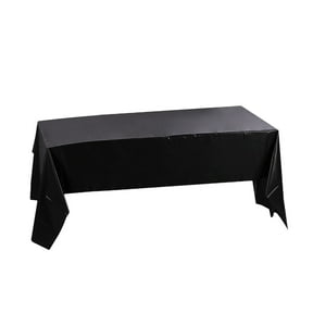 Cream Plastic Tablecloth
