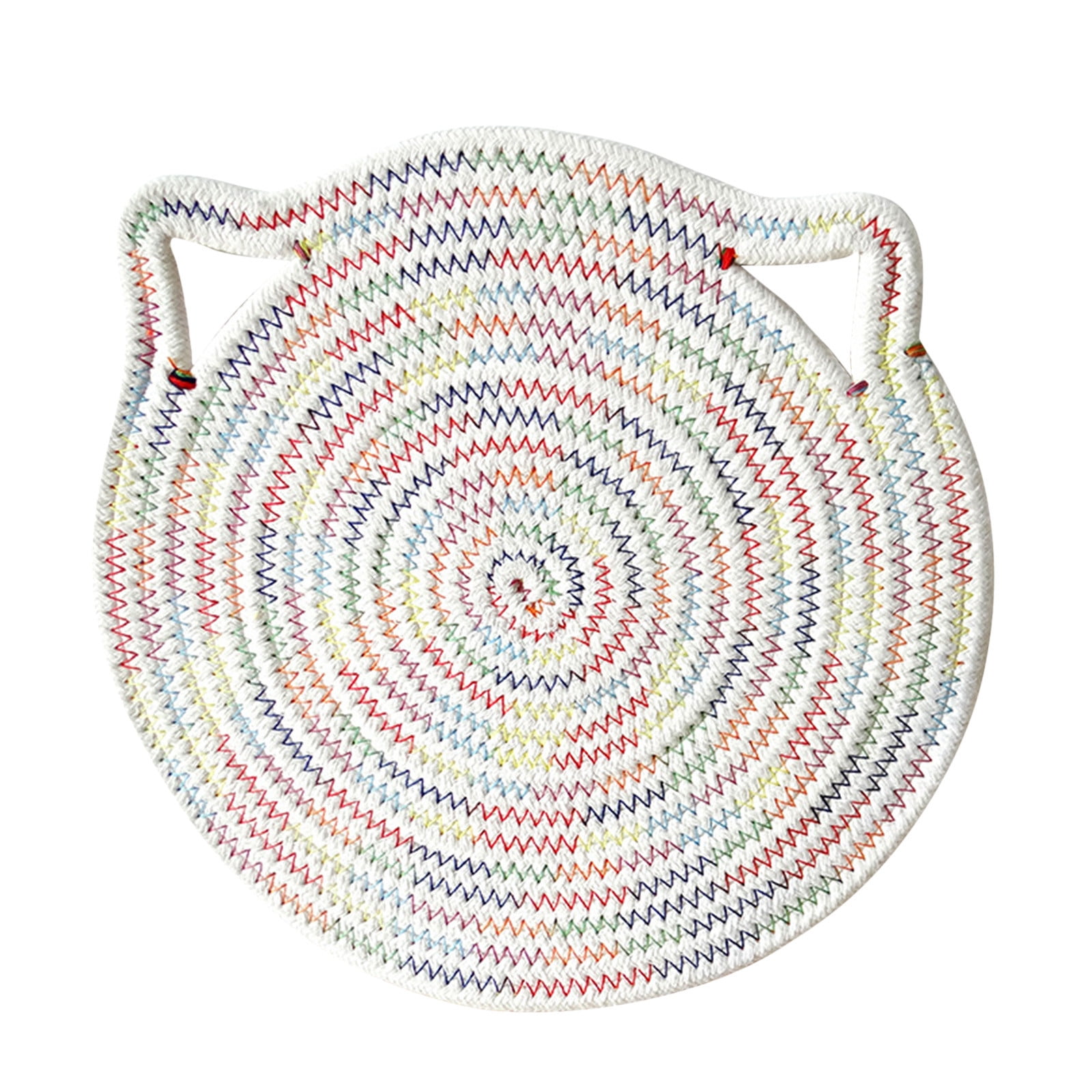 Wovilon Dural Table Mat Place Mats Heat-Resisting Cotton Rope Placemat ...