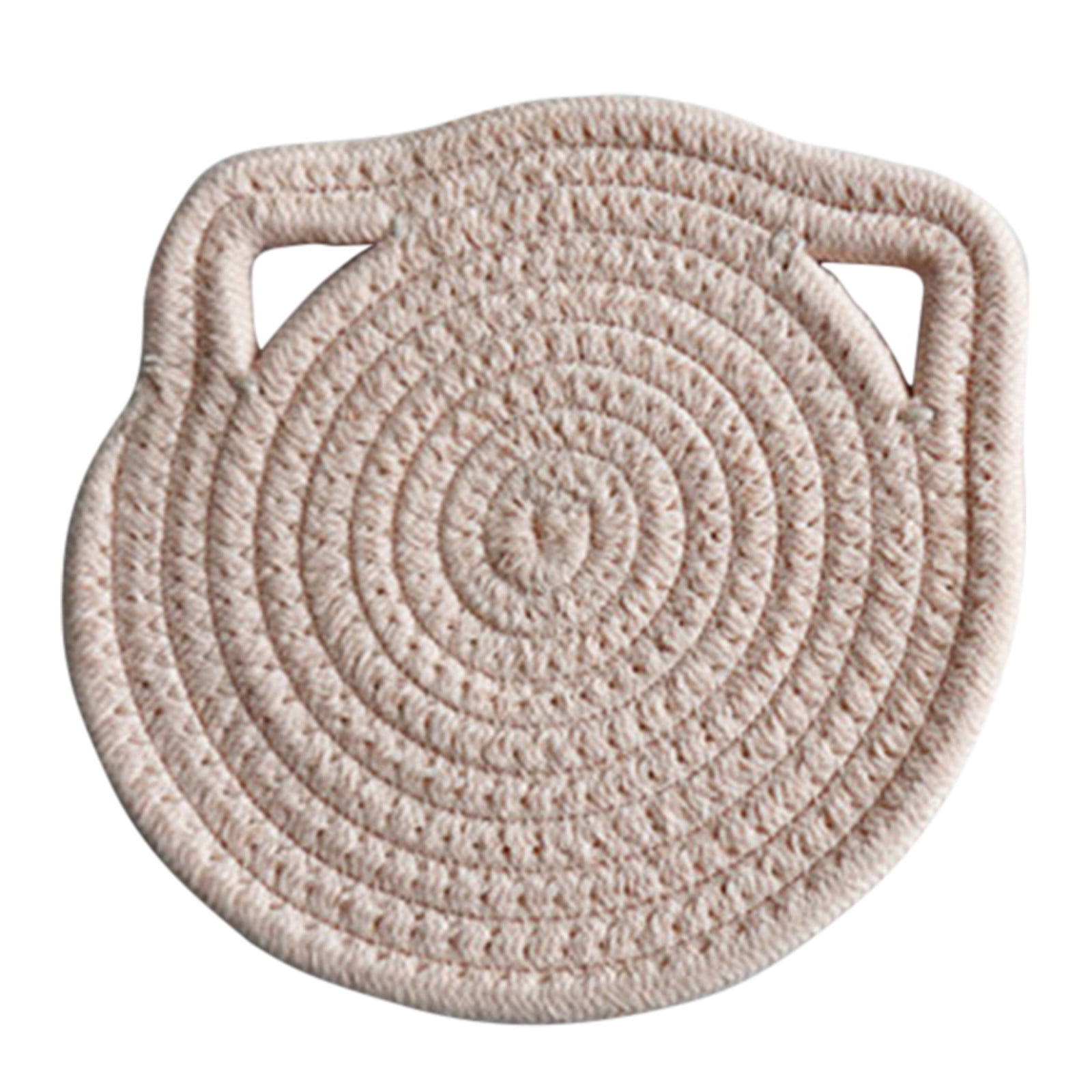 Wovilon Dural Table Mat Place Mats Heat-Resisting Cotton Rope Placemat ...