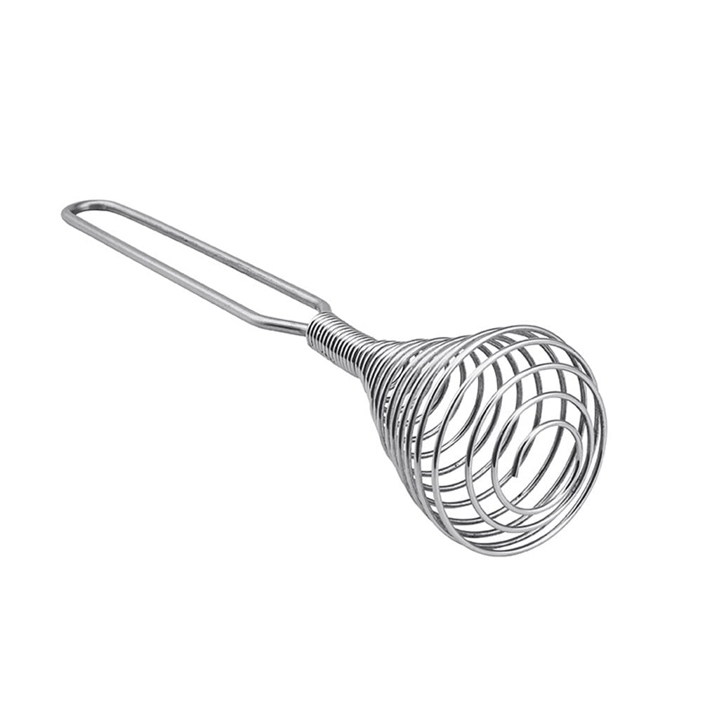 Wovilon Egg Beaters Hand Stainless Steel Rotating Hand Press Whisk Whip ...