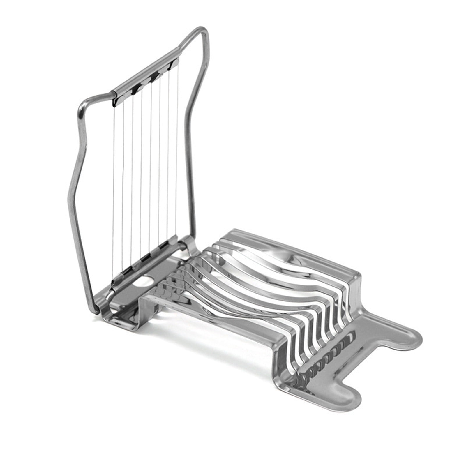Wovilon Egg Slicer for Hard Boiled Eggs, Stainless Steel Wire, Heavy ...
