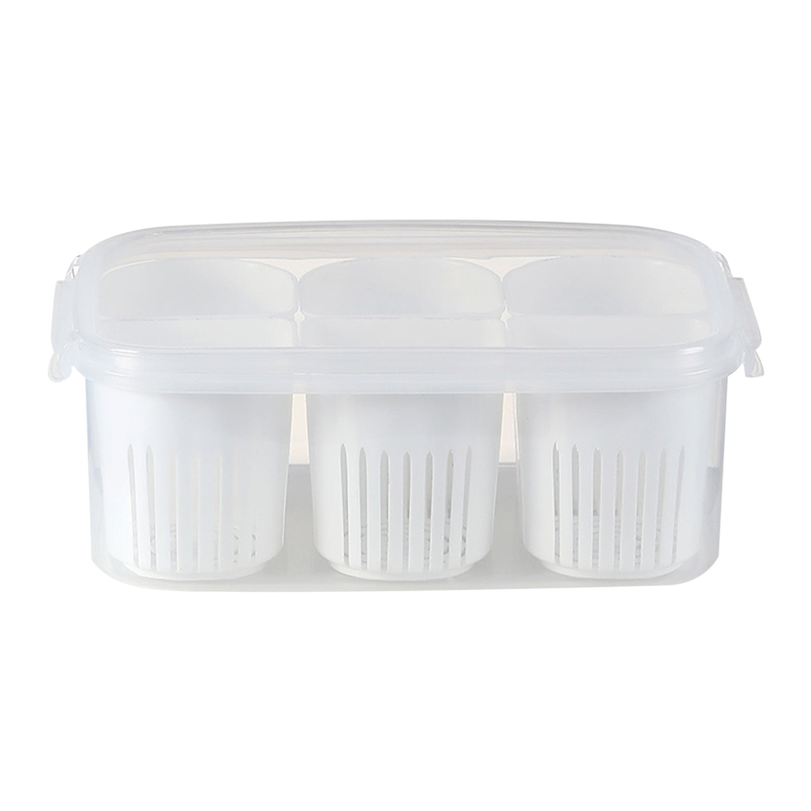 Wovilon Fridge Food Storage Containers with Lids Airtight Refrigerator ...