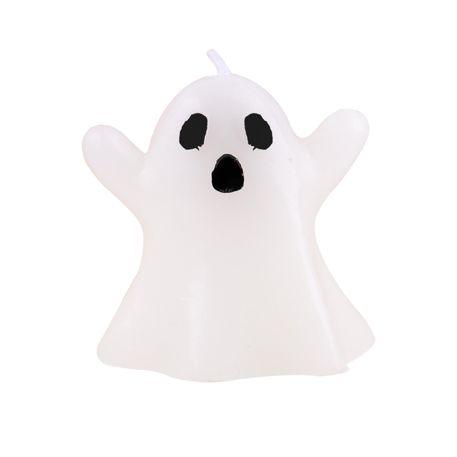Wovilon Halloween Ghost Candle Decoration Ghost Festival Cute Shape ...