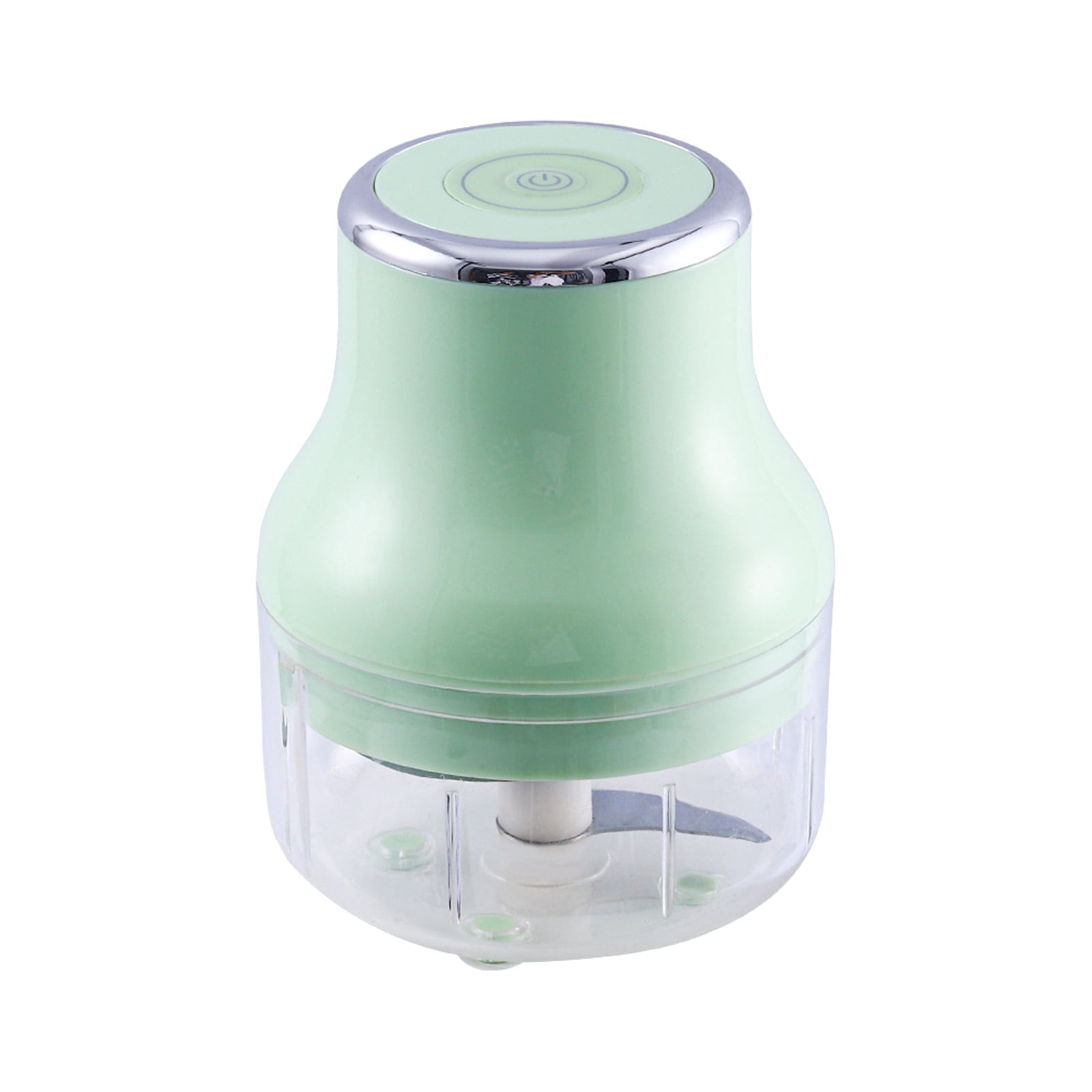 Wovilon Home Appliances Electric Mini Garlic Chopper Garlic Masher, Garlic Press Mincer Pepper ...