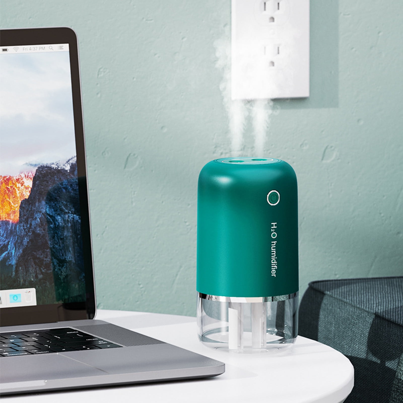 Wovilon Humidifiers For Bedroom Home Appliances Color Changing Mini ...