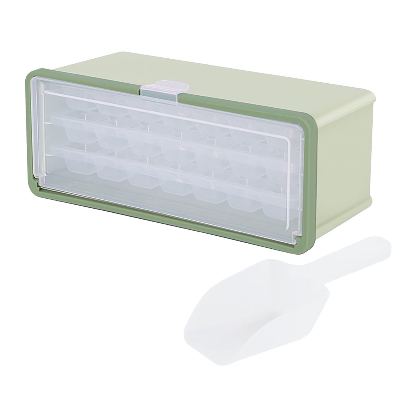 Wovilon Ice Cube Tray Ice Lattice Household Ice Mold Multi-Layer Ice ...