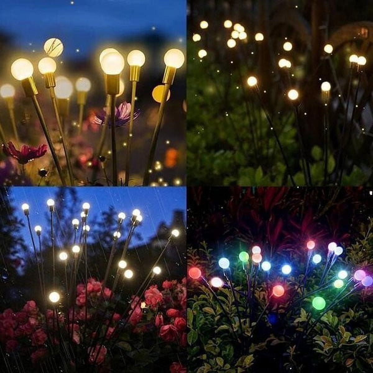 Wovilon Insert Land Type Solar Lights, Decorative Garden Lanterns ...