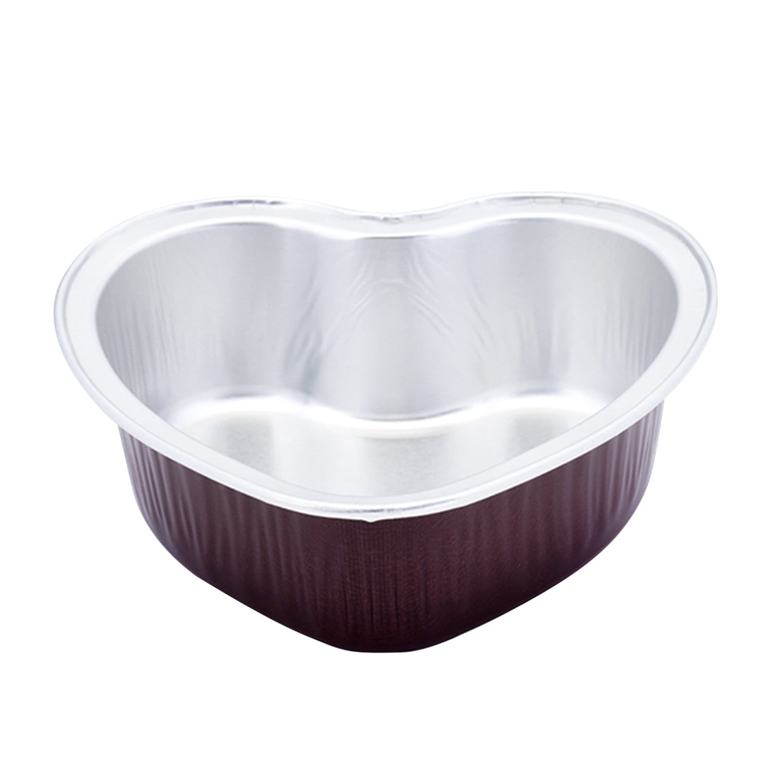 Wovilon Kitchen Gadgets Foil Cupcake Cups Heart Shaped Cupcake Cups ...