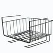 Casewin Under Cabinet Storage Shelf Wire Basket Organizer Fit Dual ...