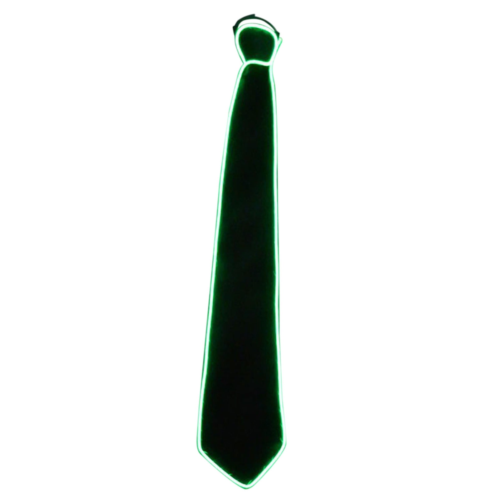 Wovilon Light Up Necktie Neon Led Ties For Halloween Christmas Carnival ...