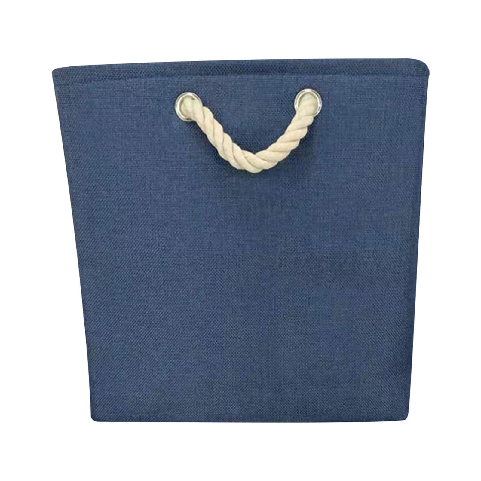 Wovilon Linen Storage Basket Portable Large-Capacity Storage Basket ...