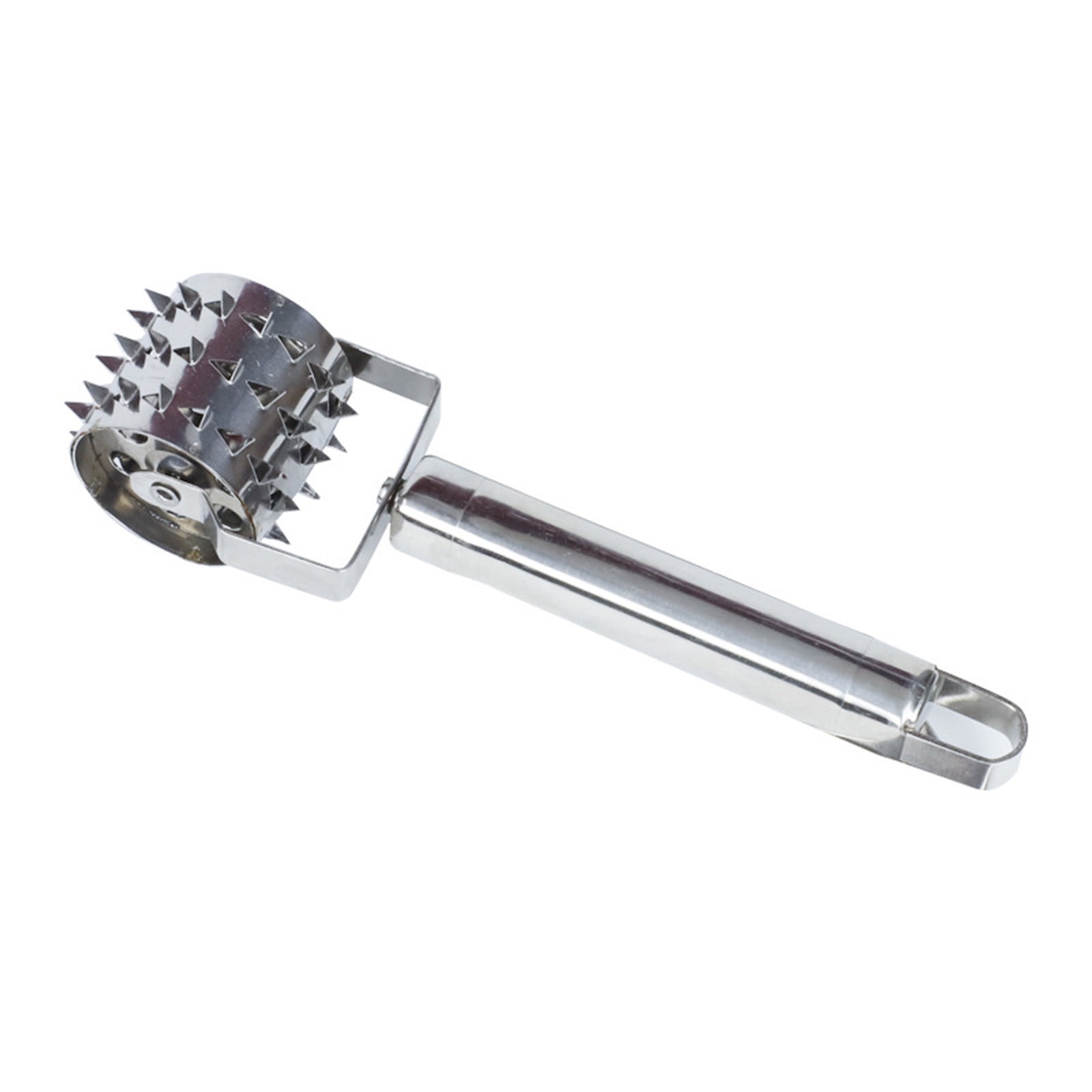 Wovilon Meat Tenderizer Stainless Steel Meat Tenderizer Roller Rolling ...