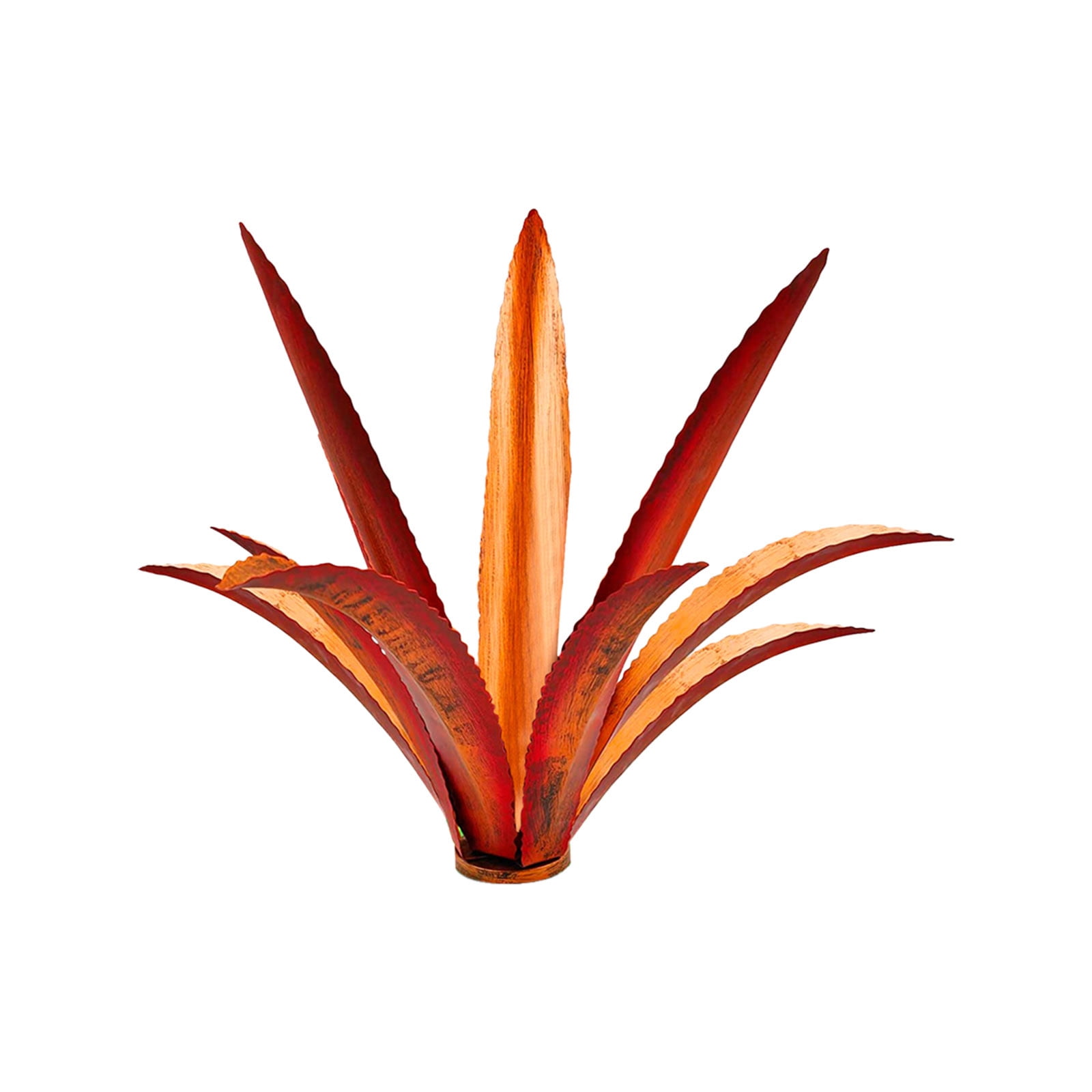 Wovilon Metal Tequila Rustic Sculpture Diy Metal Maguey Plant Home ...