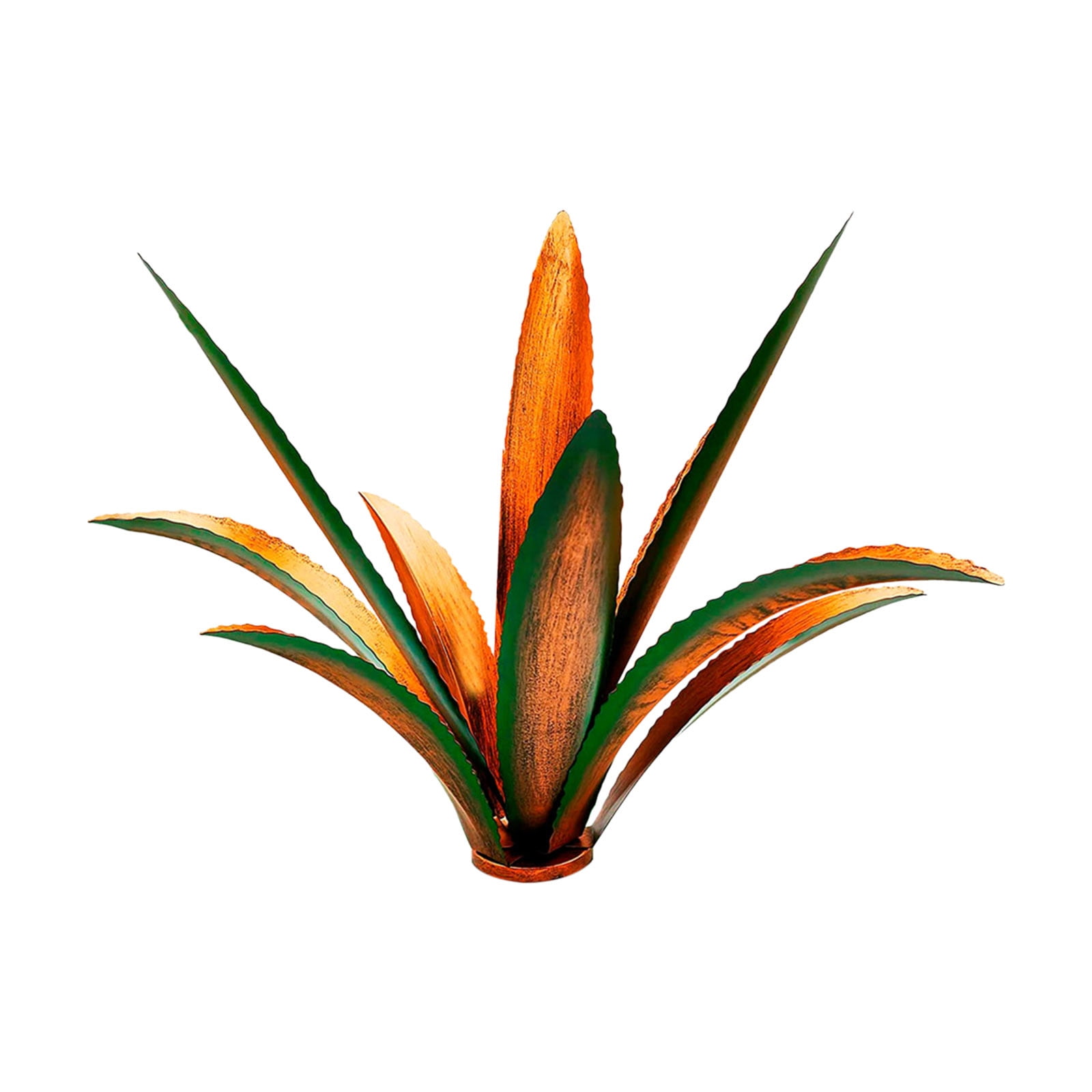 Wovilon Metal Tequila Rustic Sculpture Diy Metal Maguey Plant Home ...