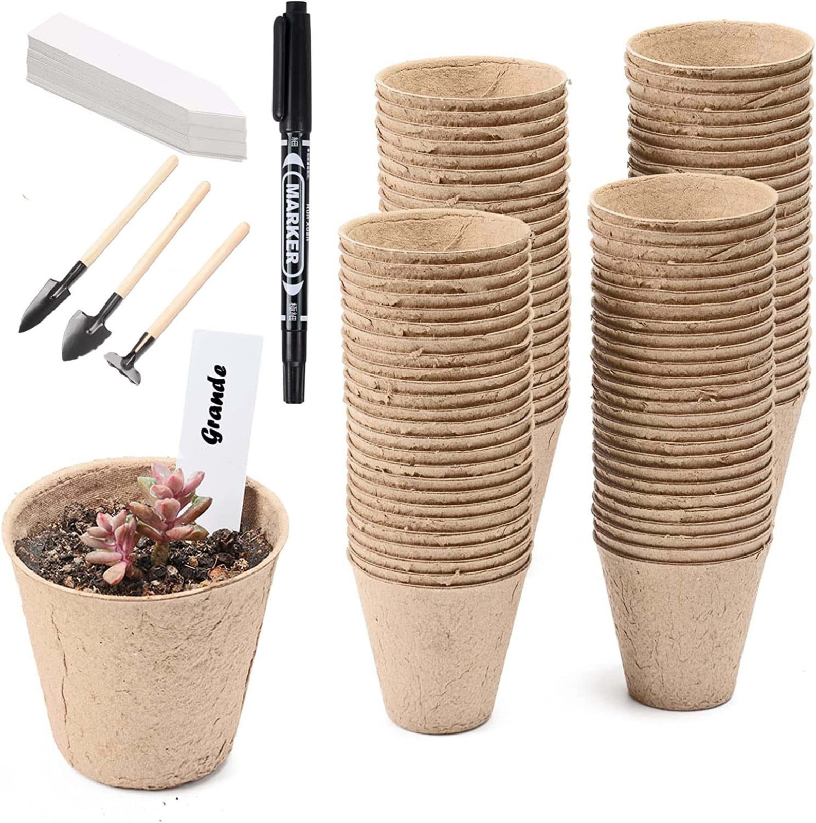 Wovilon Mothers Day Gifts Home Decor Gardening And Planting Paper Tray ...