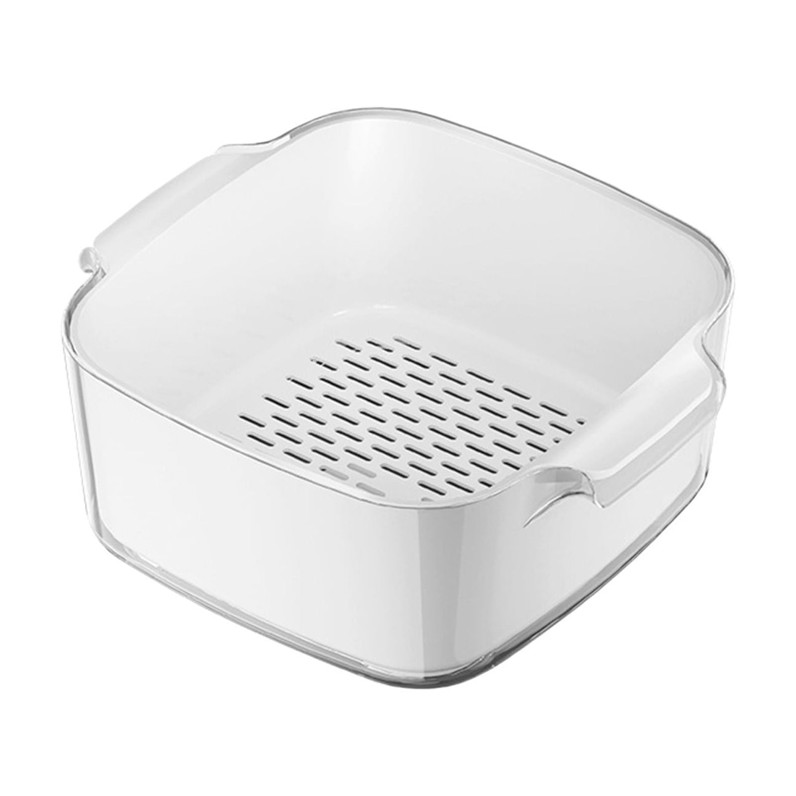 Wovilon Multi Functional Basket New Fruit Cleaning Bowl With Strainer ...